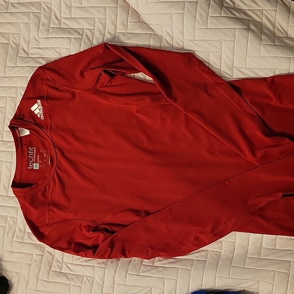 adidas | Shirts | Adidas Techfit Compression Shirt | Poshmark